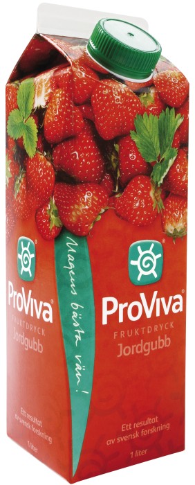 Köp ProViva Fruktdryck Jordgubb 1,0 L på delitea.se