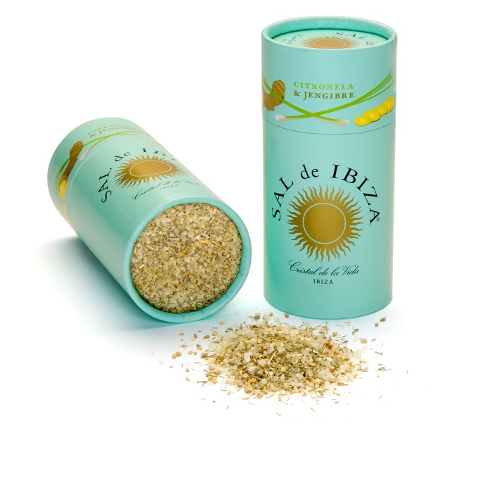 Köp Sal de Ibiza Sea Salt Spice Set Lemongrass/Ginger & Sesame 100+75g ...