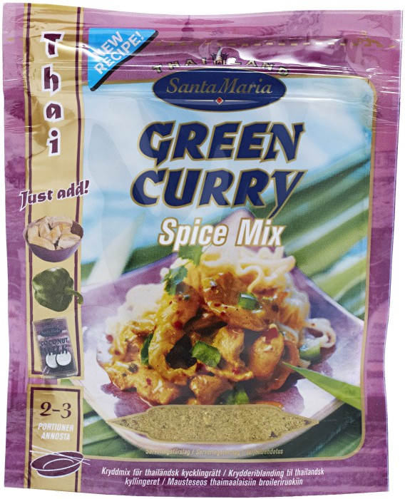Köp BERGENDAHLS - 1512 - SANTA MARIA - SANTA GREEN CURRY MIX 40G (SANTA ...