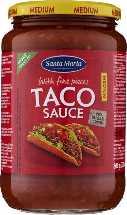 Köp Santa Maria Taco Sauce Medium 800 g på delitea.se