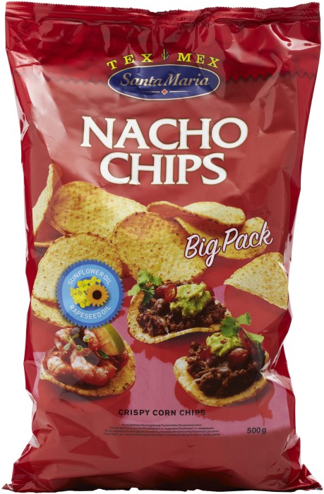 Köp BERGENDAHLS - 1512 - SANTA - SANTA NACHOS CHIPS 500G (SANTA MARIA ...