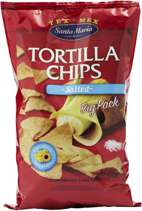 Köp BERGENDAHLS - 1512 - SANTA - SANTA TORT CHIPS SALTED 500G (SANTA ...