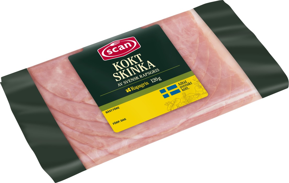 Köp BERGENDAHLS - 1512 - SCAN - SCAN KOKT SKINKA AV RAPSGRIS 120G (SCAN ...
