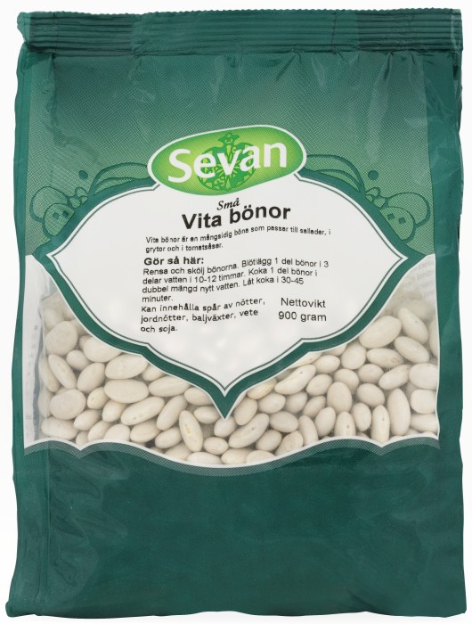 Köp Sevan Små Vita Bönor 900 g på delitea.se
