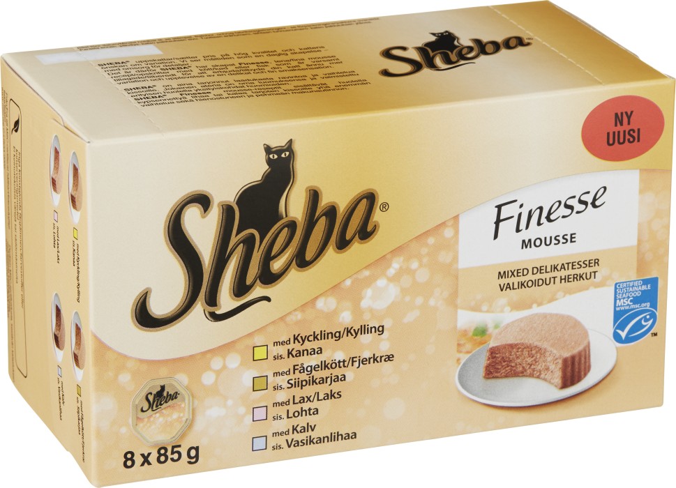 Köp BERGENDAHLS - 1512 - SHEBA - SHEBA FINESSE MOUSSE 8X85G (MARS ...
