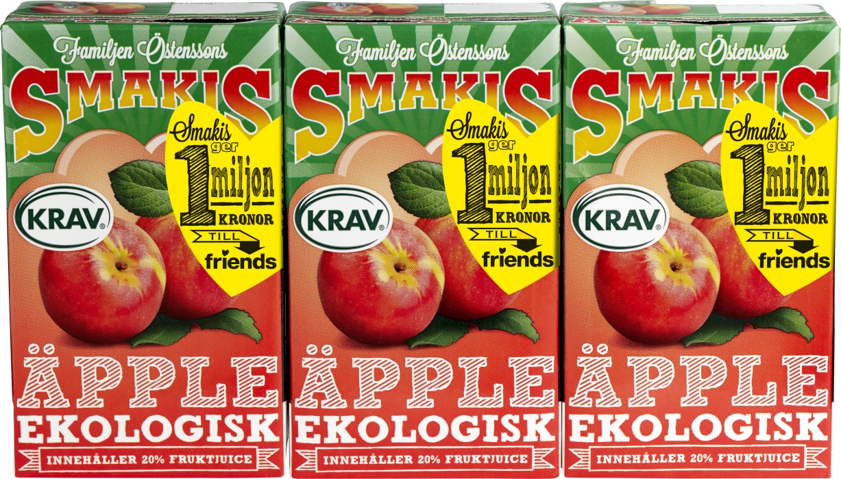 Köp Smakis Äpple 3x25 cl på delitea.se