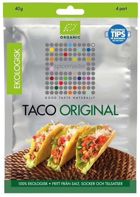 Köp Spicemaster Taco Kryddmix Original 40 g på delitea.se