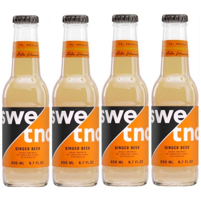 Köp Swedish Tonic Ginger Beer 4x20cl på delitea.se