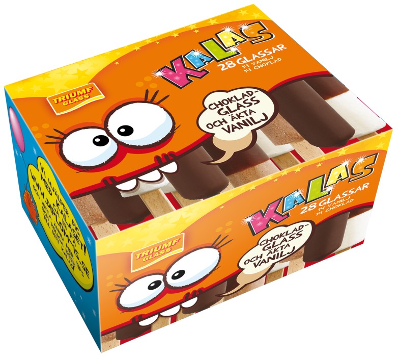 Köp BERGENDAHLS - 1512 - TRIUMF - TRIUMF GLASS KALAS CHOKL/VAN 28P ...