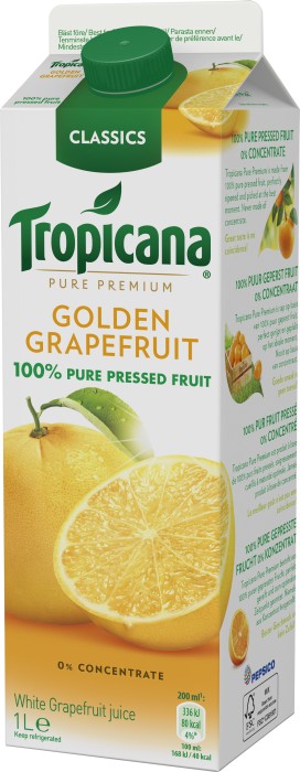 Köp Tropicana Grapefrukt 1 l på delitea.se