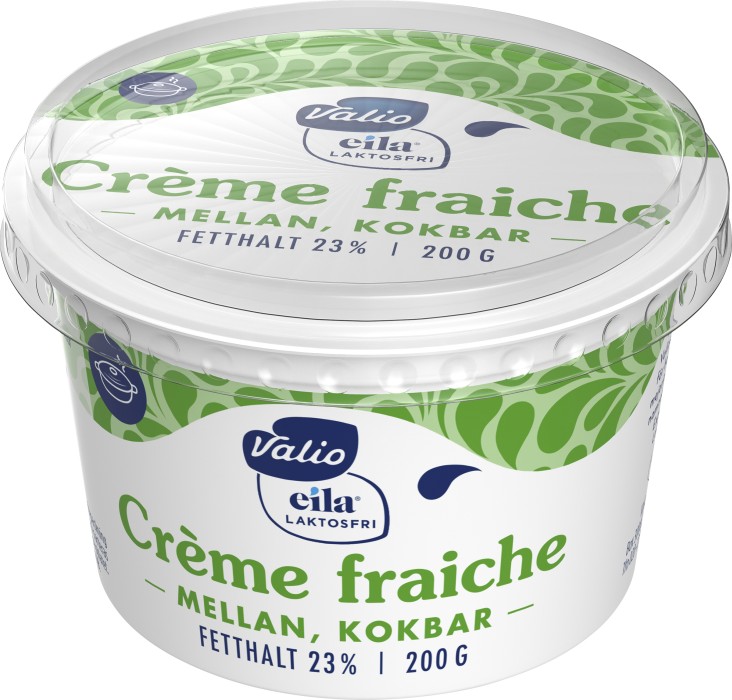 Köp VALIO Laktosfri mellan crème fraiche 23 % 200 g på delitea.se