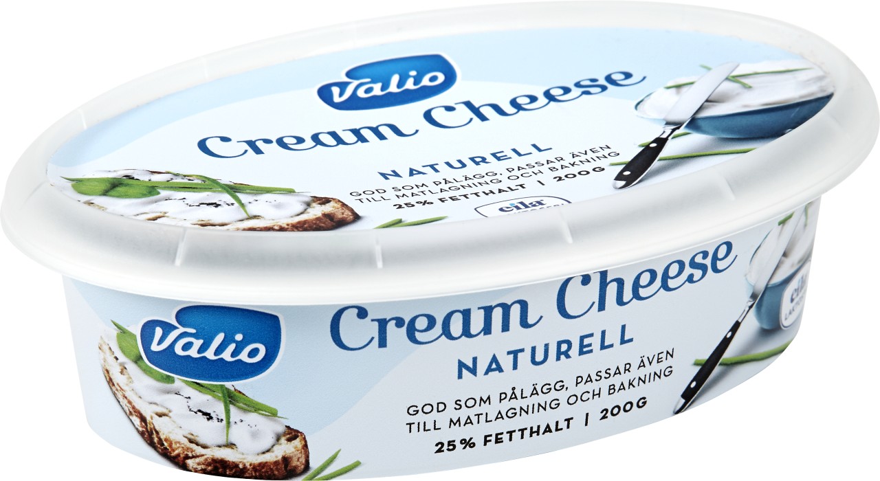 Köp Valio Cream cheese naturell laktosfri 200g på delitea.se