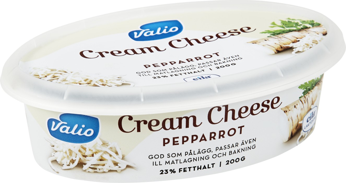 Köp Valio Cream cheese pepparrot laktosfri 200g på delitea.se
