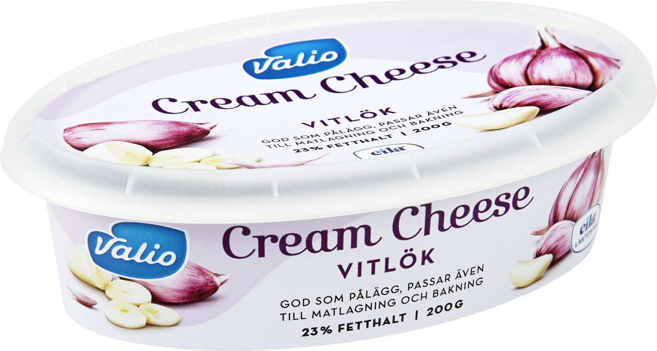 Köp Valio Cream cheese vitlök laktosfri 200g på delitea.se