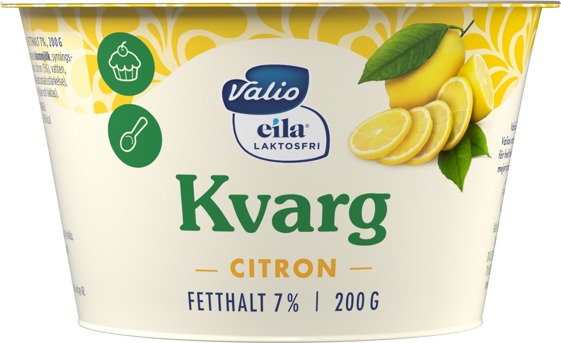 Köp VALIO Kvarg Citron Laktosfri 200 g på delitea.se