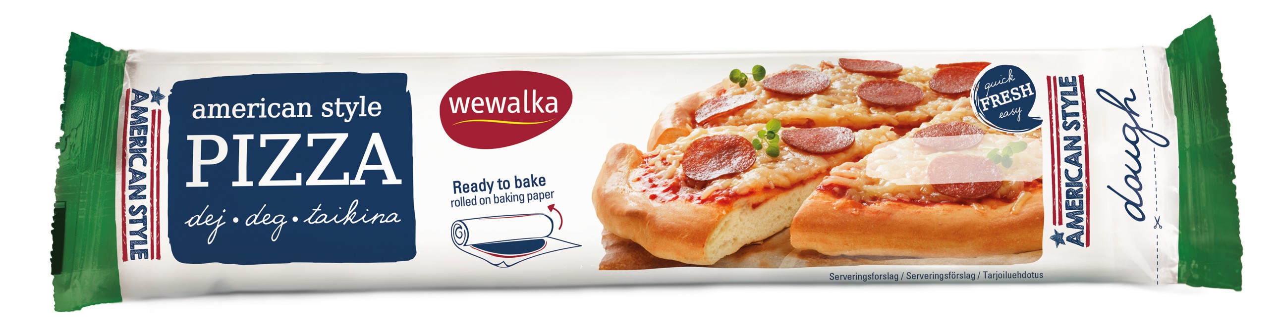 Köp BERGENDAHLS - 1512 - WEWALKA - WEWALKA AMERICAN STYLE PIZZA 550G ...