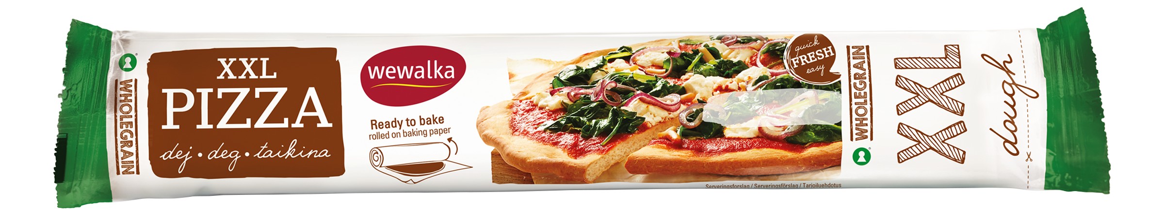 Köp BERGENDAHLS - 1512 - WEWALKA - WEWALKA FULLKORN PIZZA 420G (WEWALKA ...