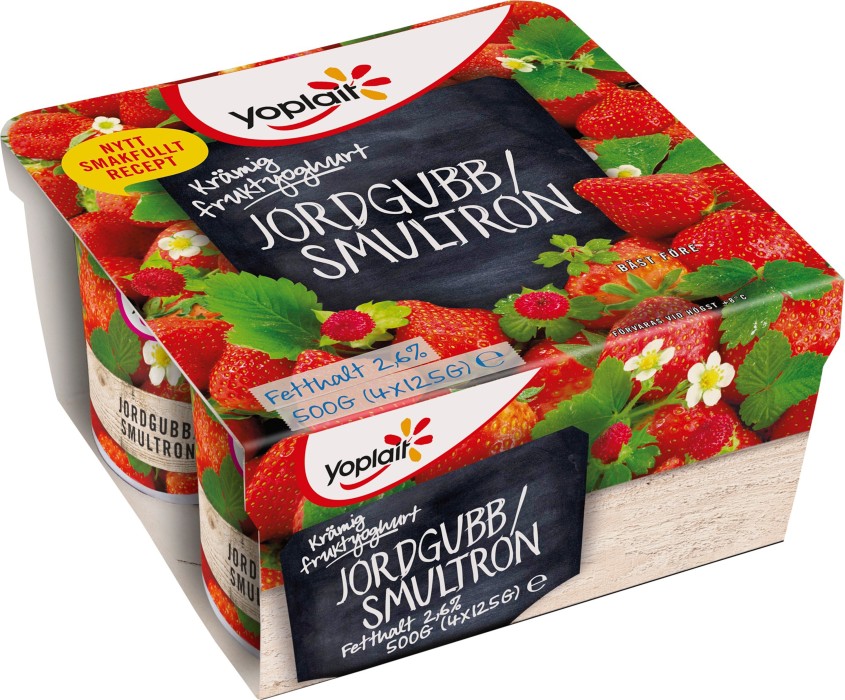 Köp BERGENDAHLS - 1512 - YOPLAIT - YOP YOGH JORDG/SMULTRON 4X125G ...