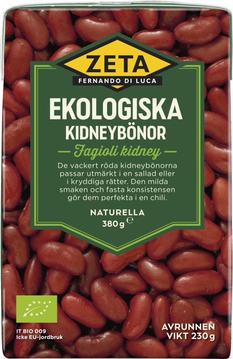 Köp Zeta Kidneybönor 380 g på delitea.se
