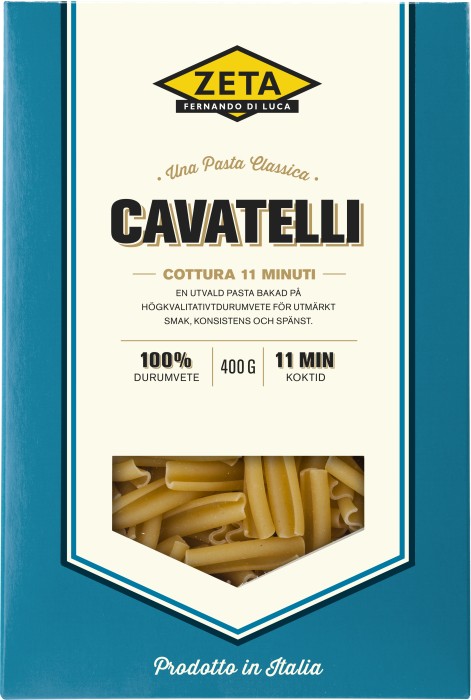 Köp Zeta Pasta Cavatelli 400g på delitea.se
