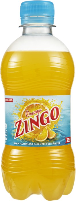 Köp Zingo Orange PET 33 cl inkl. pant på delitea.se
